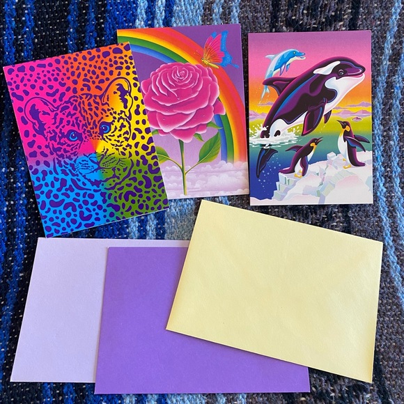 Lisa Frank | Office | Vintage Lisa Frank Roses Music Notes High Heels ...